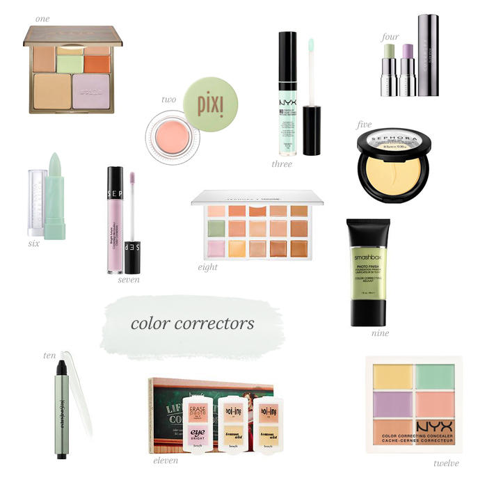 Color Correctors, how and when to use them - The Small Things Blog