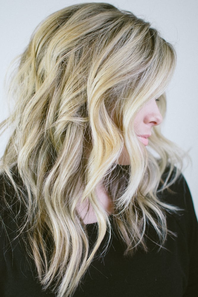 3 steps to prep your hair for re-styling - The Small Things Blog