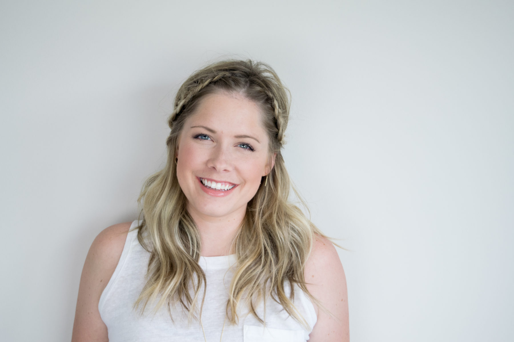 Face Frame Braids Hair Tutorial - The Small Things Blog