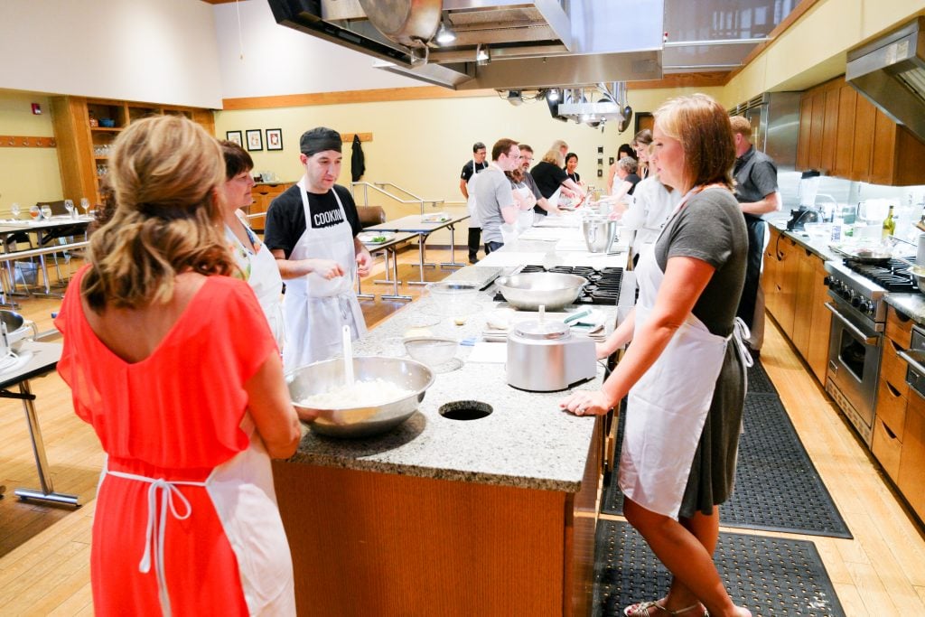 A Cooking Class with Girlfriends - The Small Things Blog