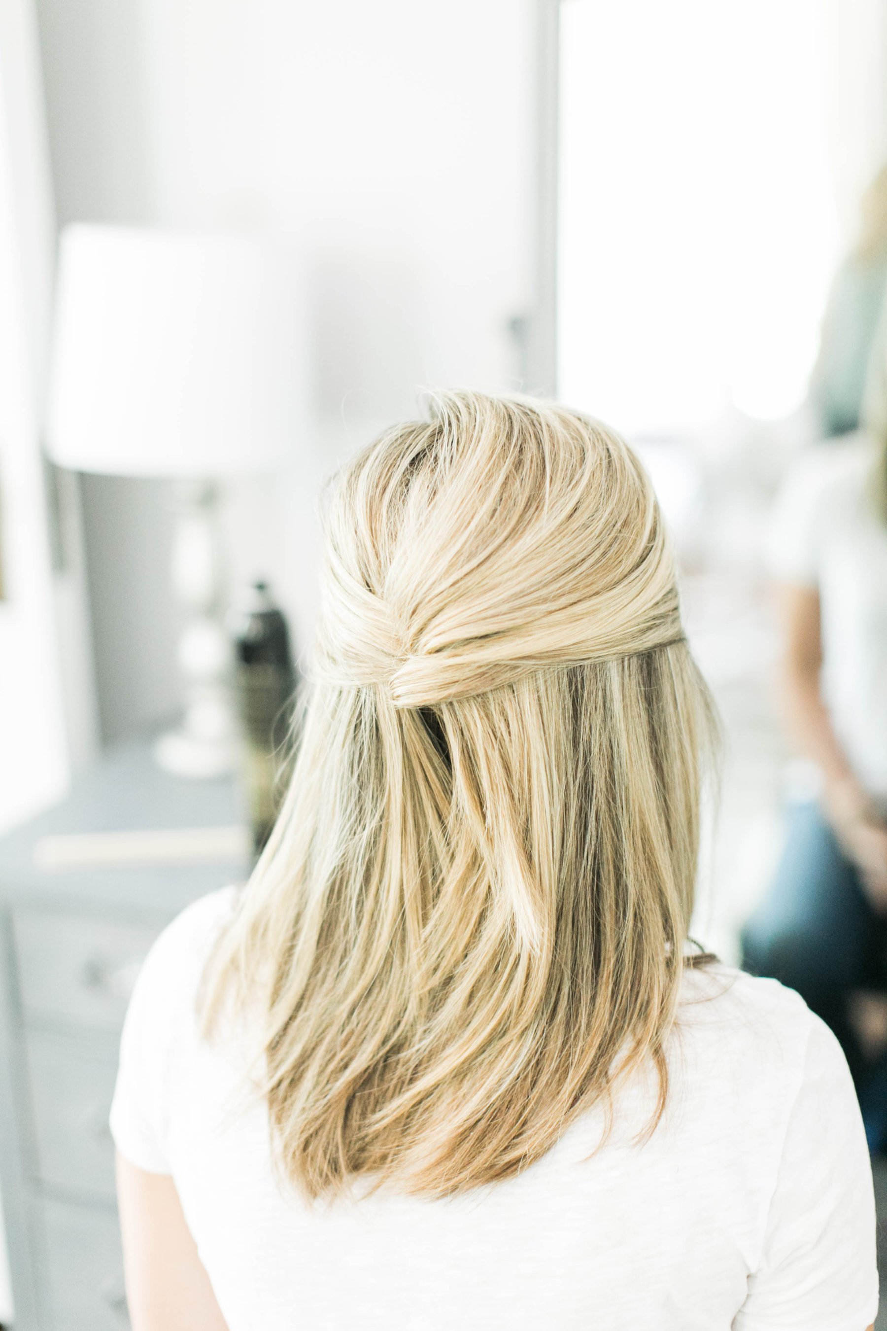 Half French Twist Step by Step Tutorial – The Small Things Blog