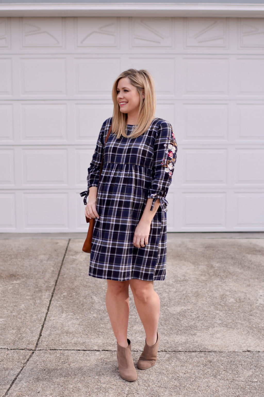 A Plaid Dress - The Small Things Blog