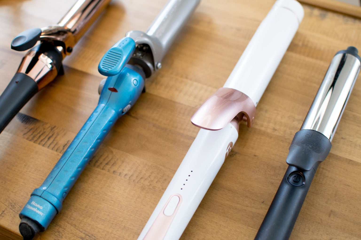 Budget to splurge: comparing 4 curling irons - The Small Things Blog