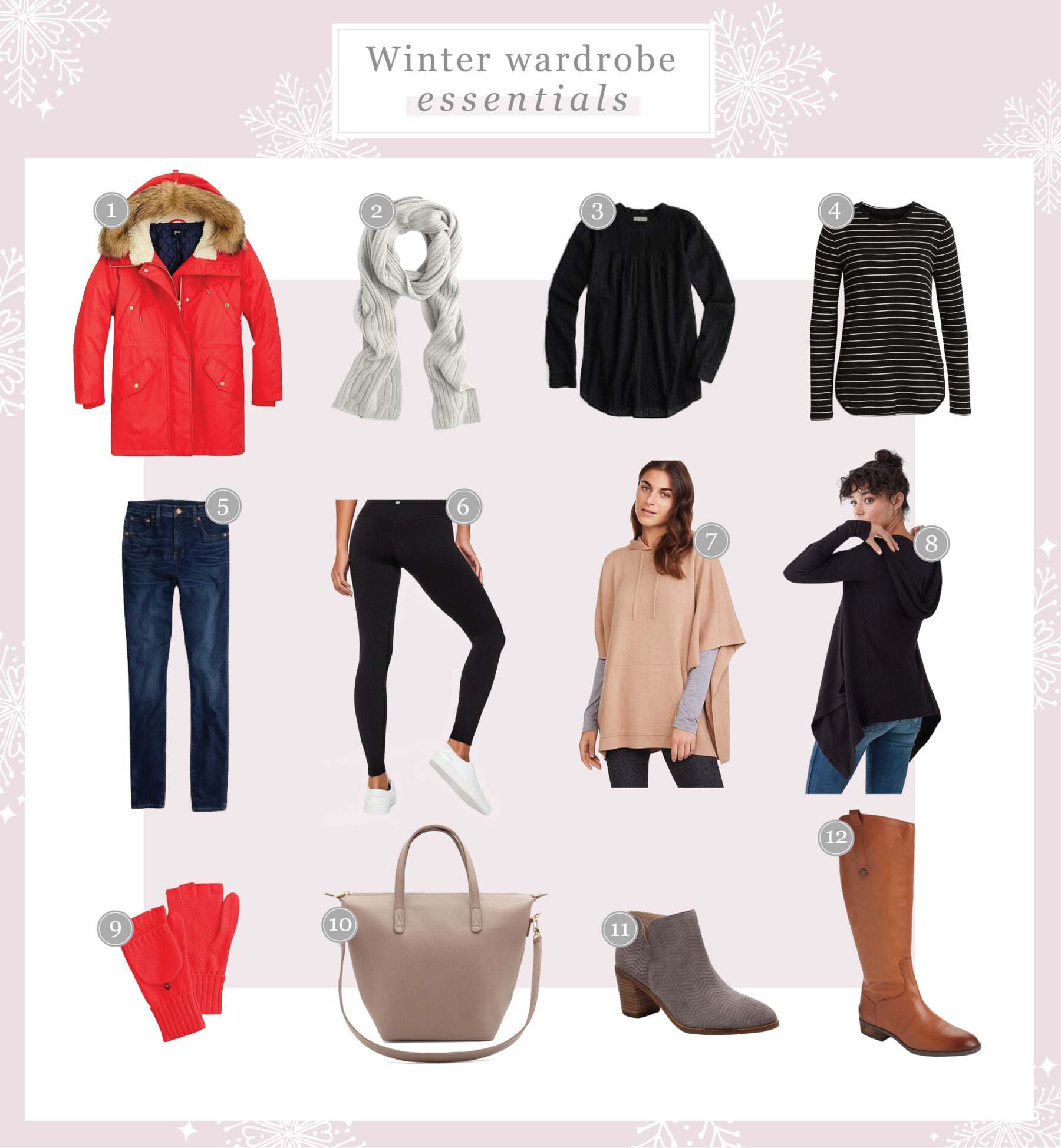 Winter Wardrobe Essentials - The Small Things Blog