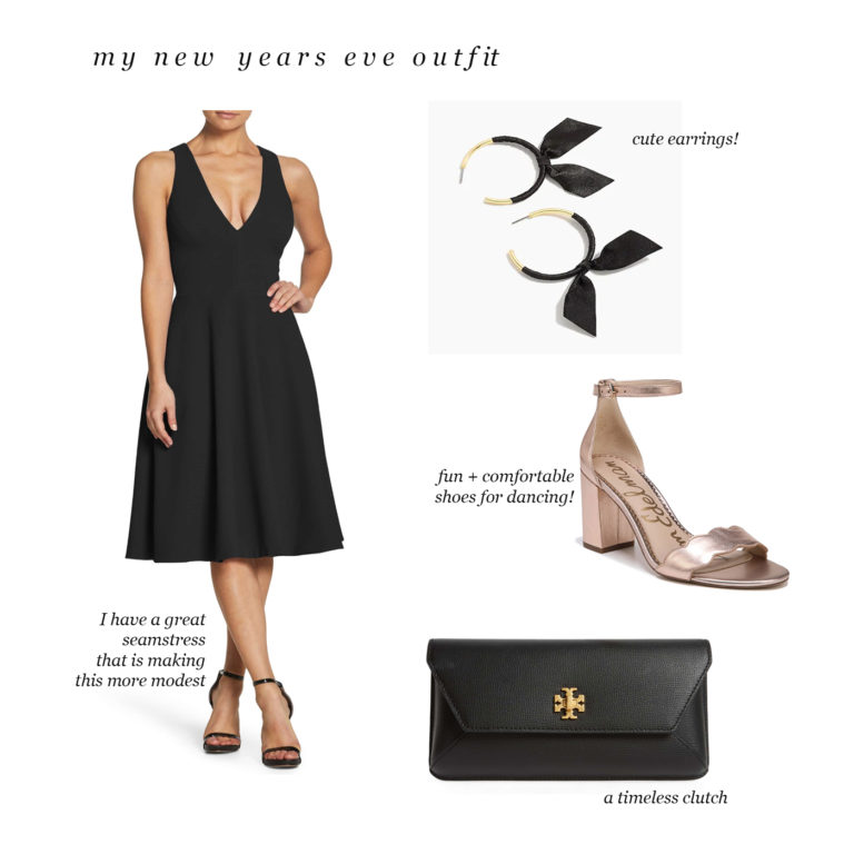 New Years Eve Outfit (mine + similiar options!) - The Small Things Blog