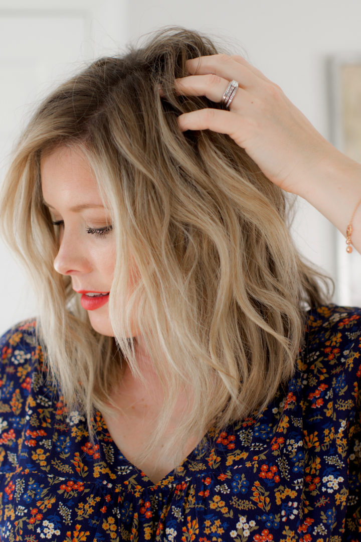 Barely Bent Hair Tutorial - The Small Things Blog