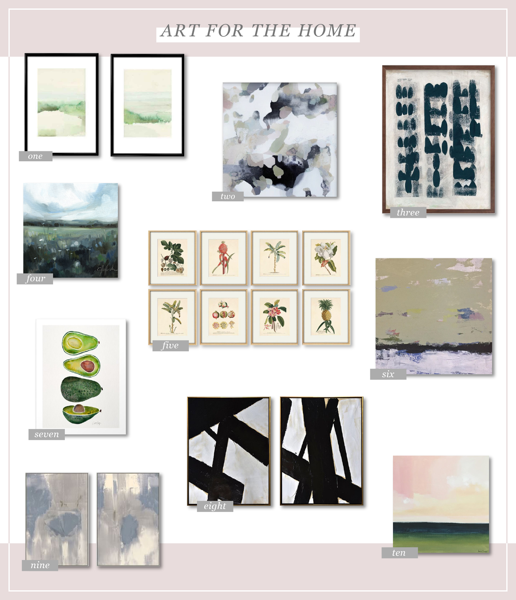 Art For The Home - The Small Things Blog