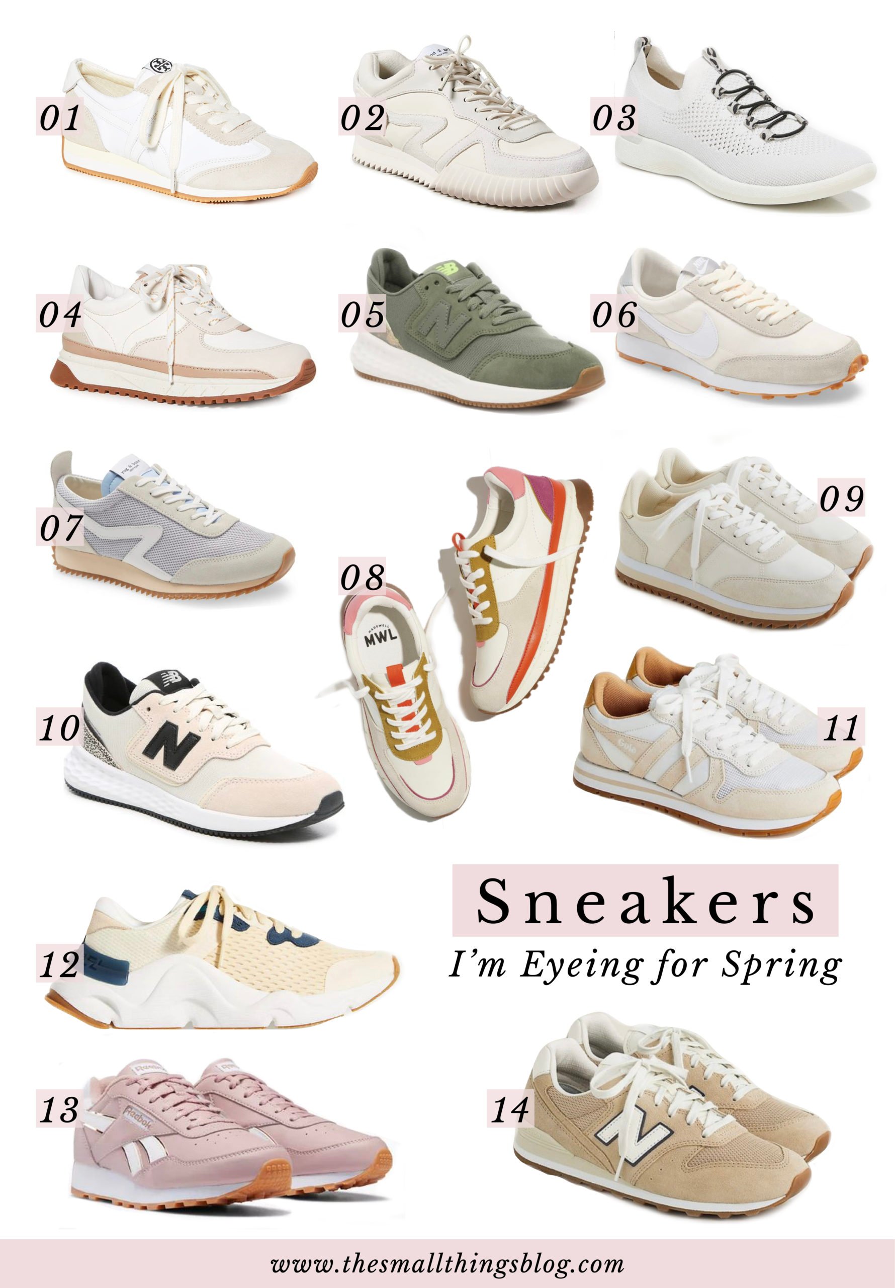 Sneakers I’m Eyeing for Spring - The Small Things Blog