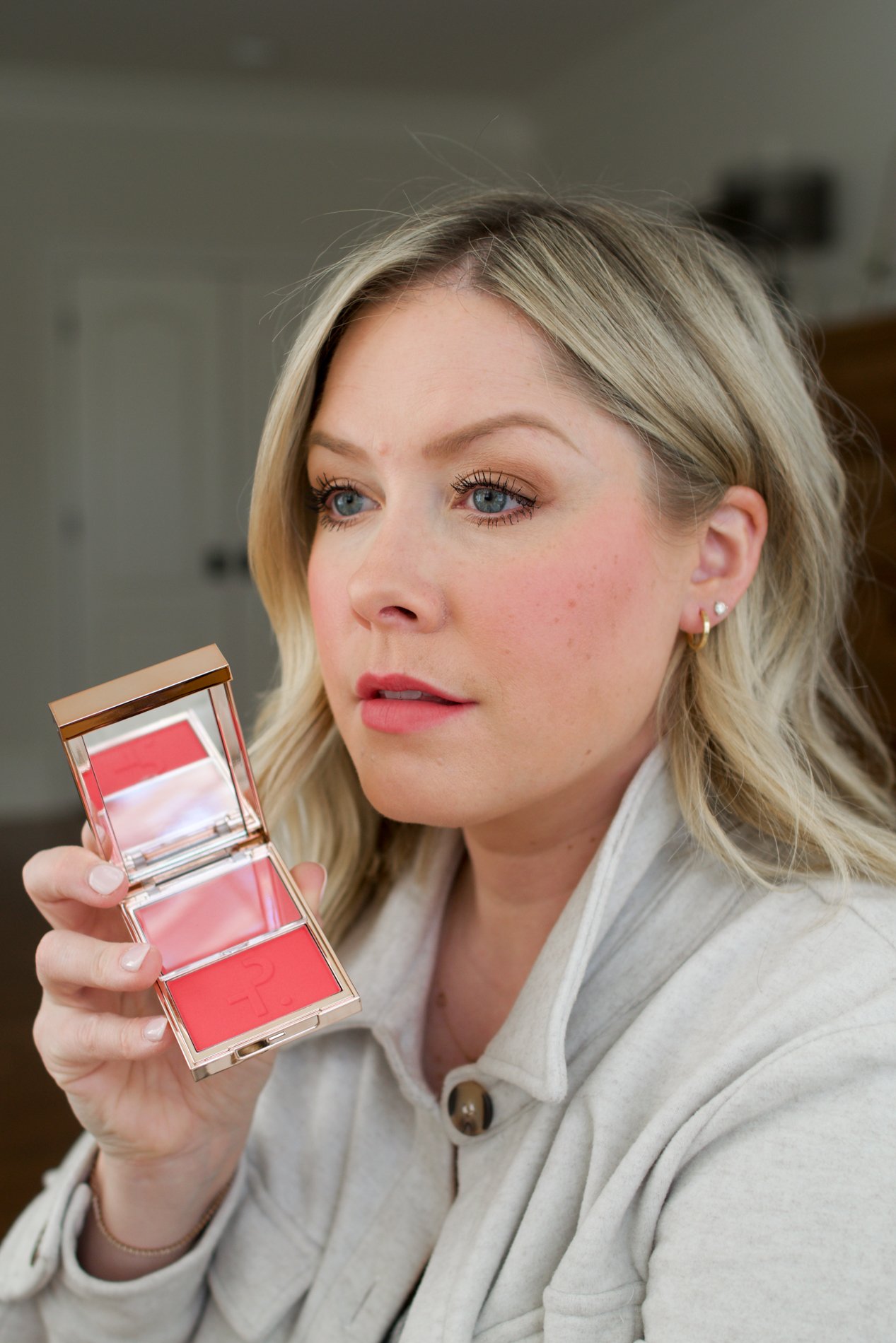 Bright Blush (and how to pick a lipstick to match) - The Small Things Blog