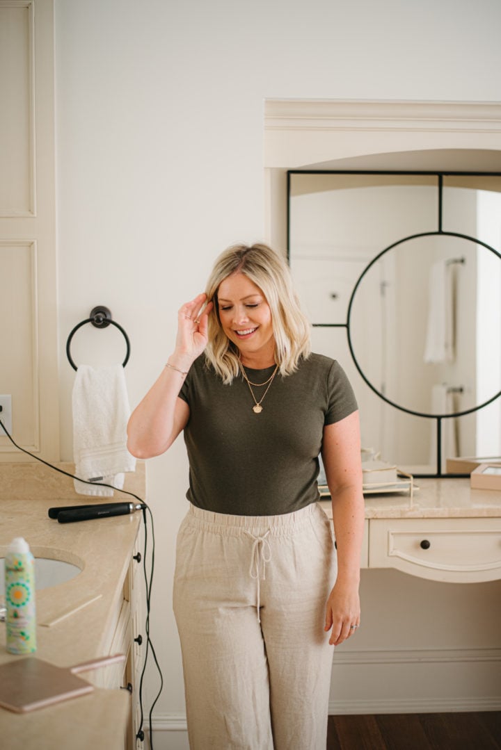 Soft Bends with a Flat Iron - The Small Things Blog