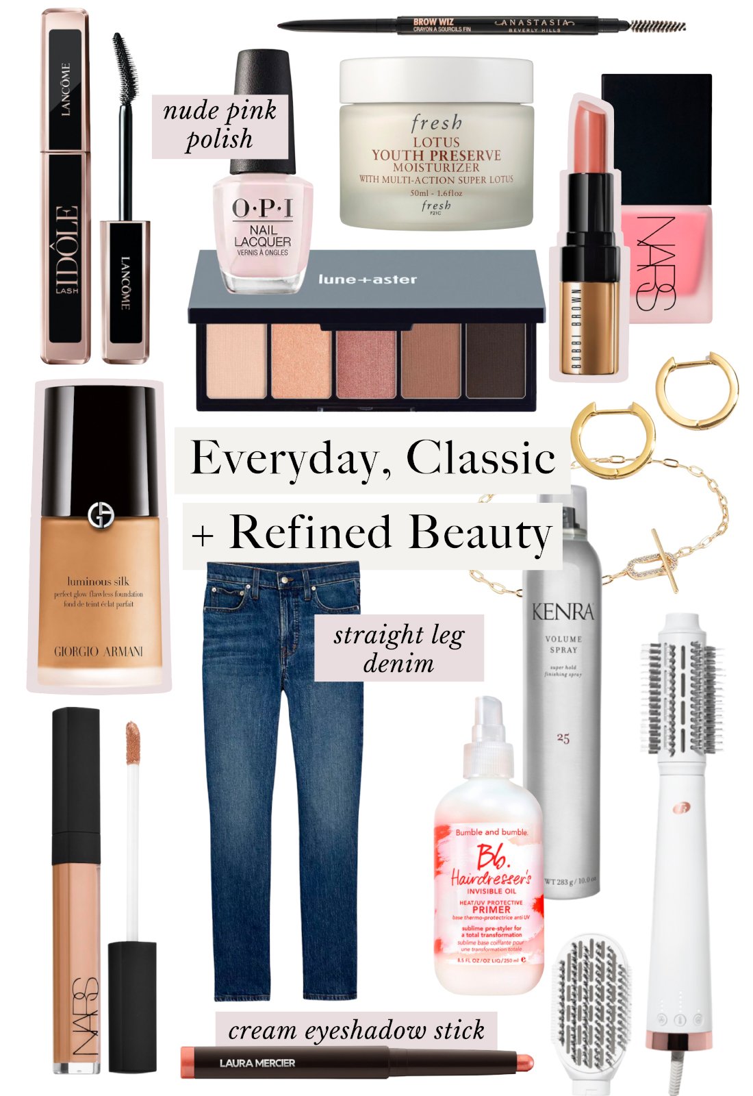Beauty Capsule: Everyday, Classic + Refined - The Small Things Blog