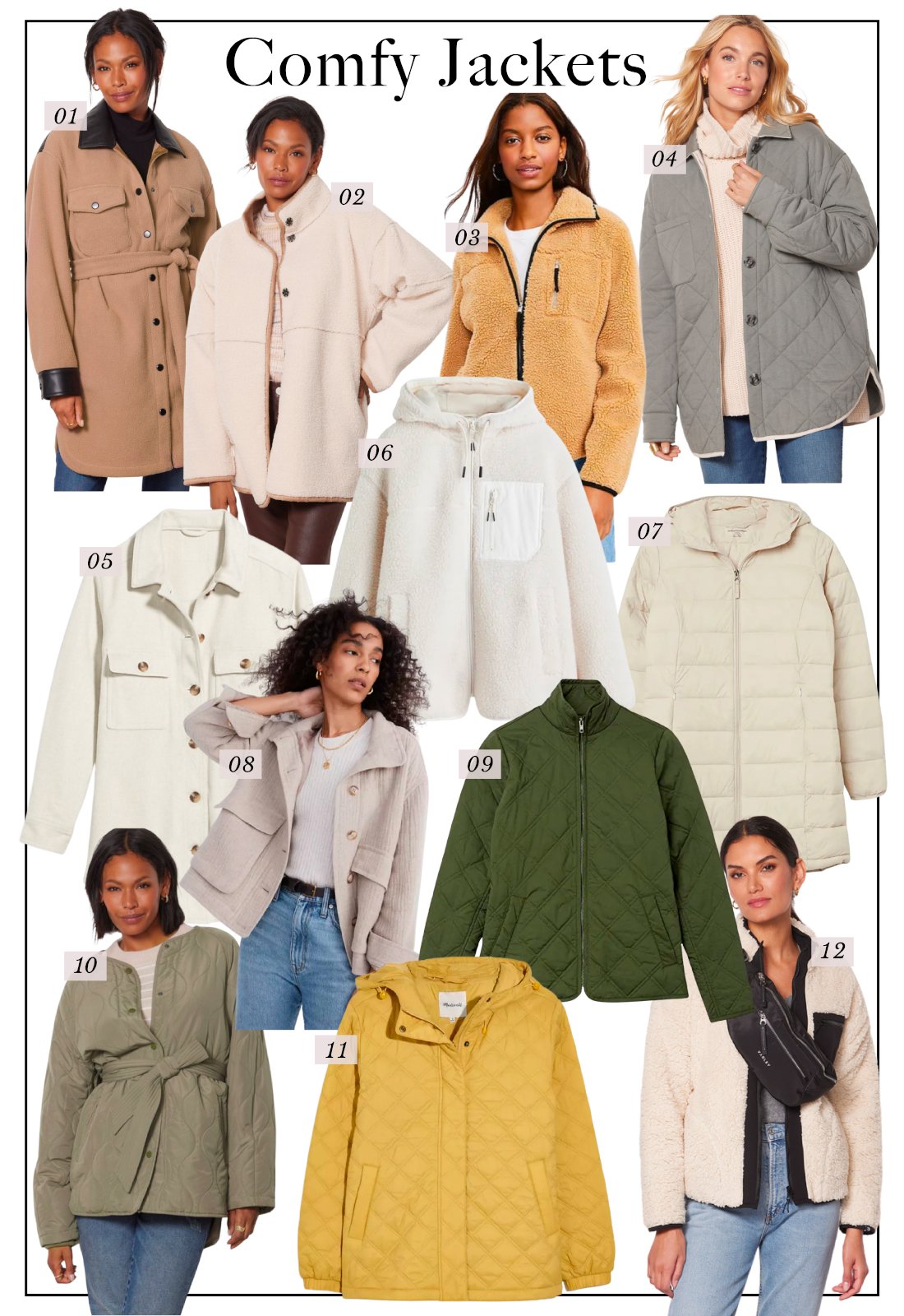 Comfy Jackets - The Small Things Blog
