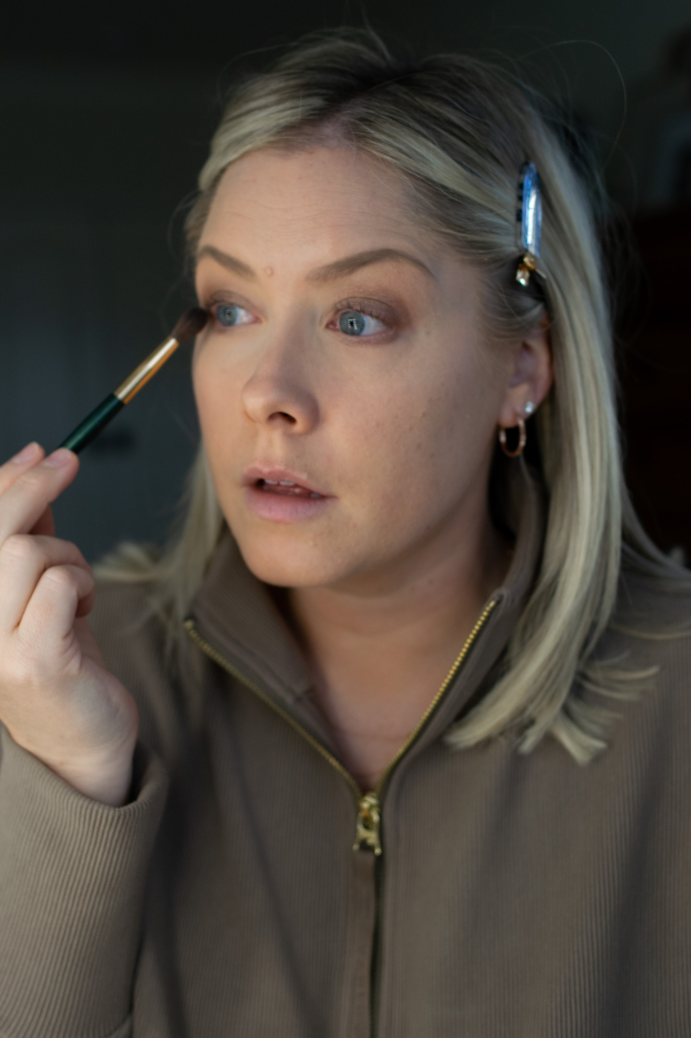 Full Glam Makeup with Chocolate Brown Mascara! - The Small Things Blog