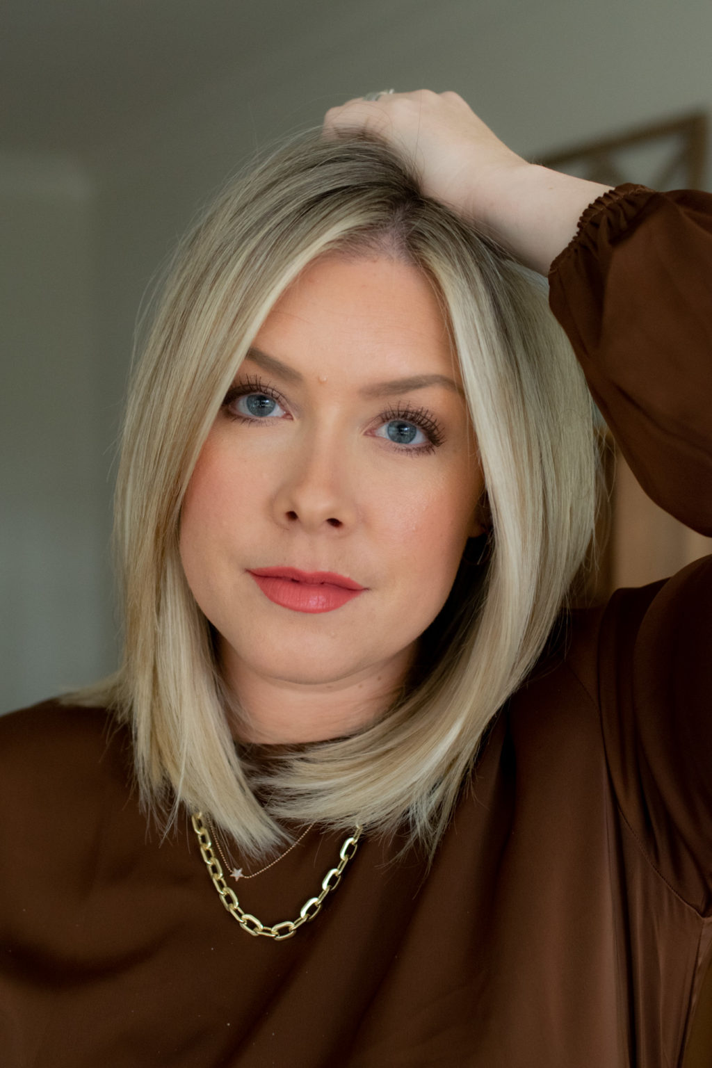 Full Glam Makeup with Chocolate Brown Mascara! - The Small Things Blog