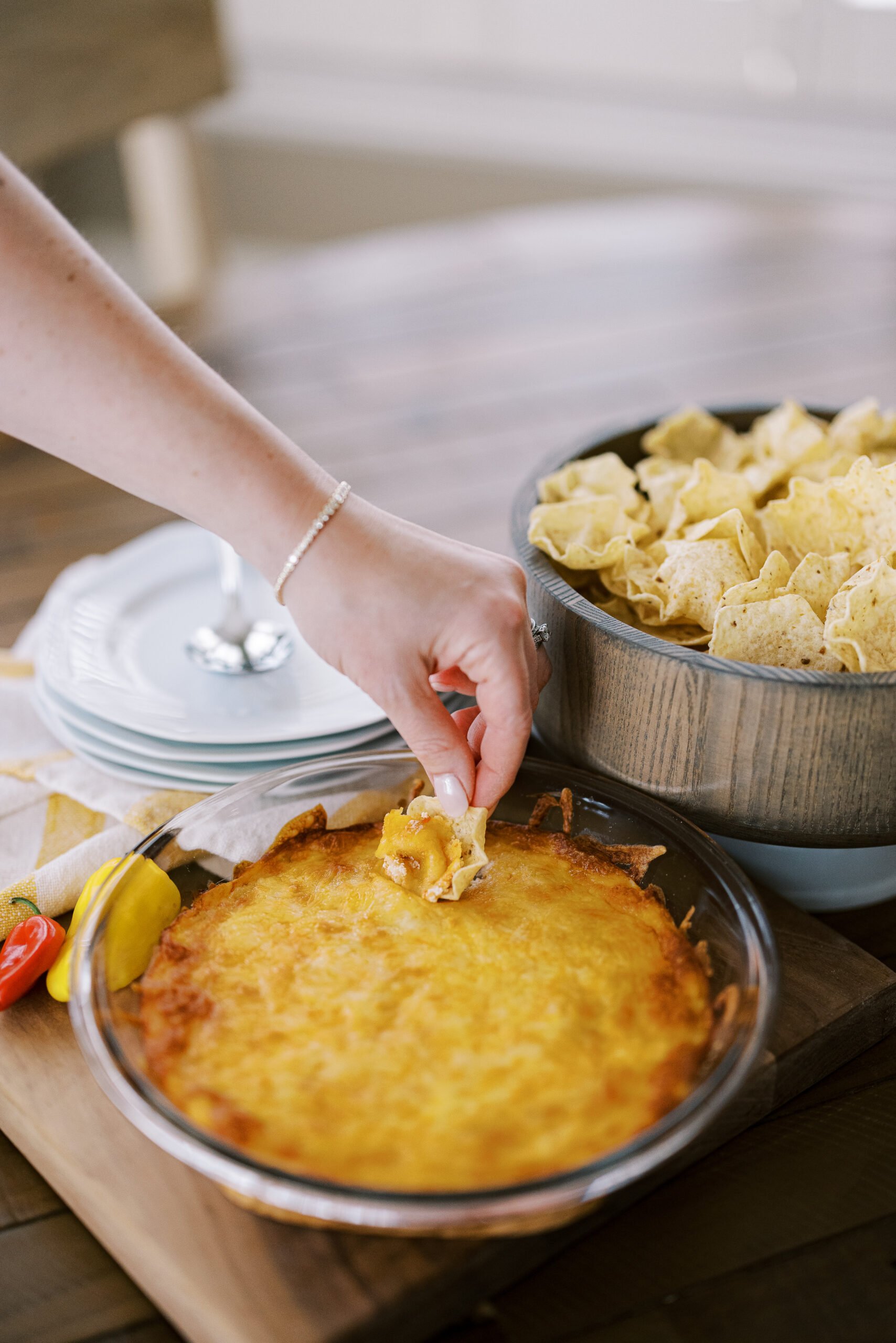 Pizza Dip - The Small Things Blog