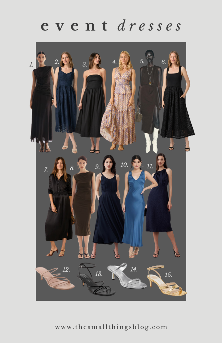 Gorgeous Event Dresses for Fall - The Small Things Blog