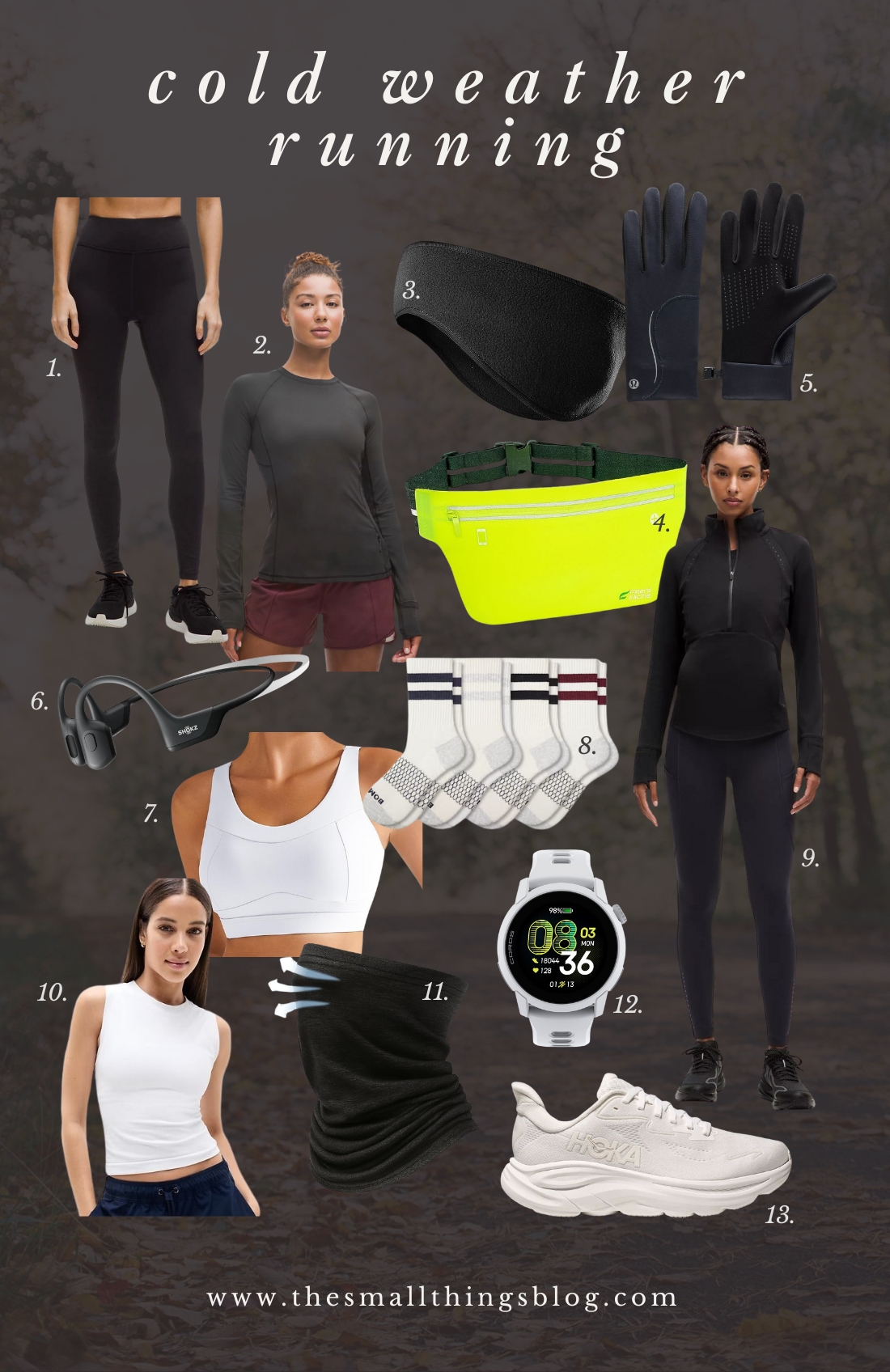 Cold Weather Running Essentials - The Small Things Blog