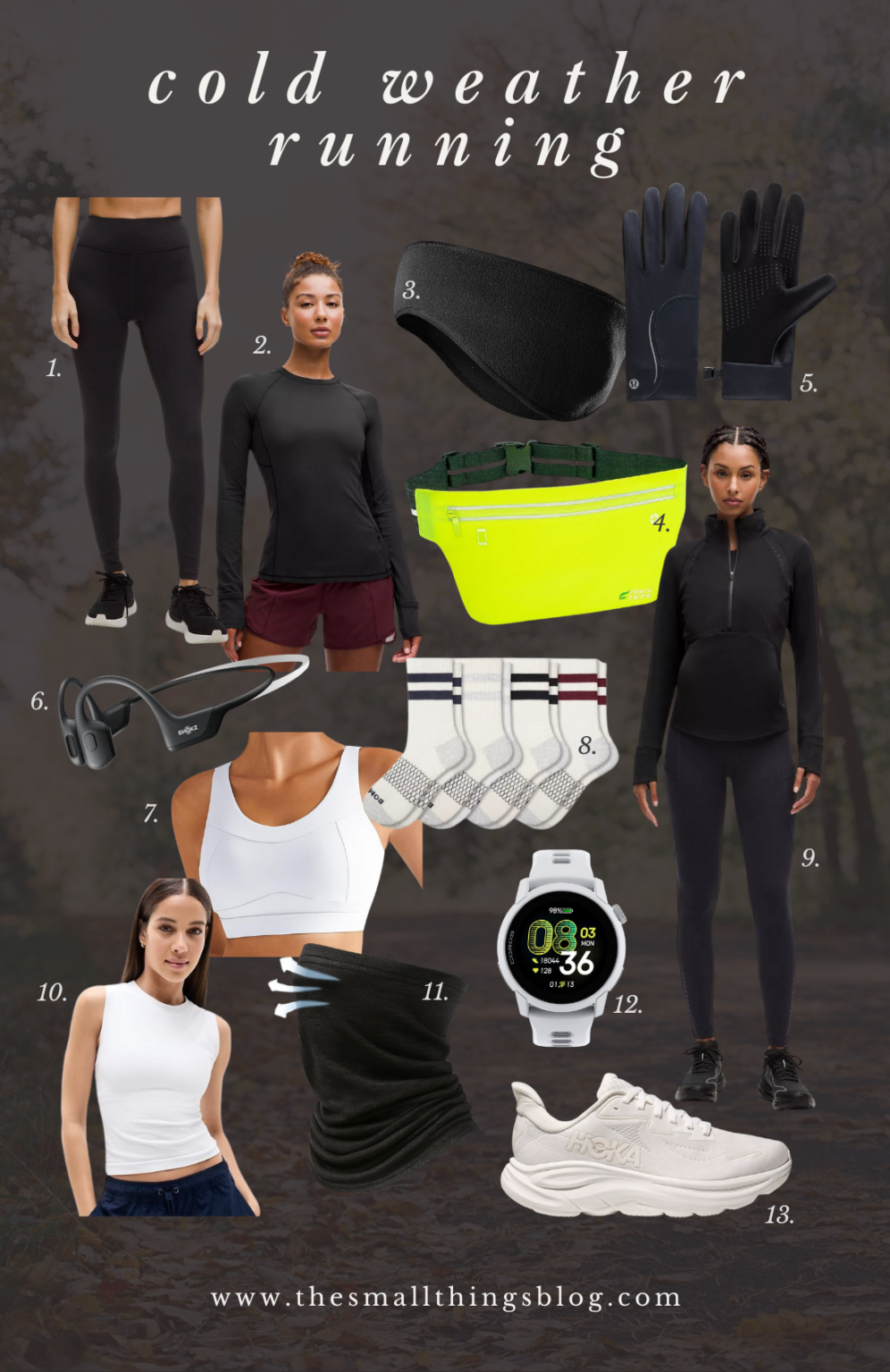 Cold Weather Running Essentials - The Small Things Blog