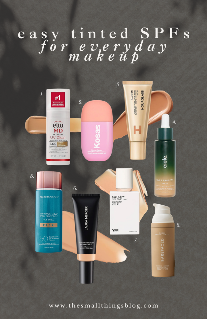 Easy Tinted SPFs for Everyday Makeup - The Small Things Blog